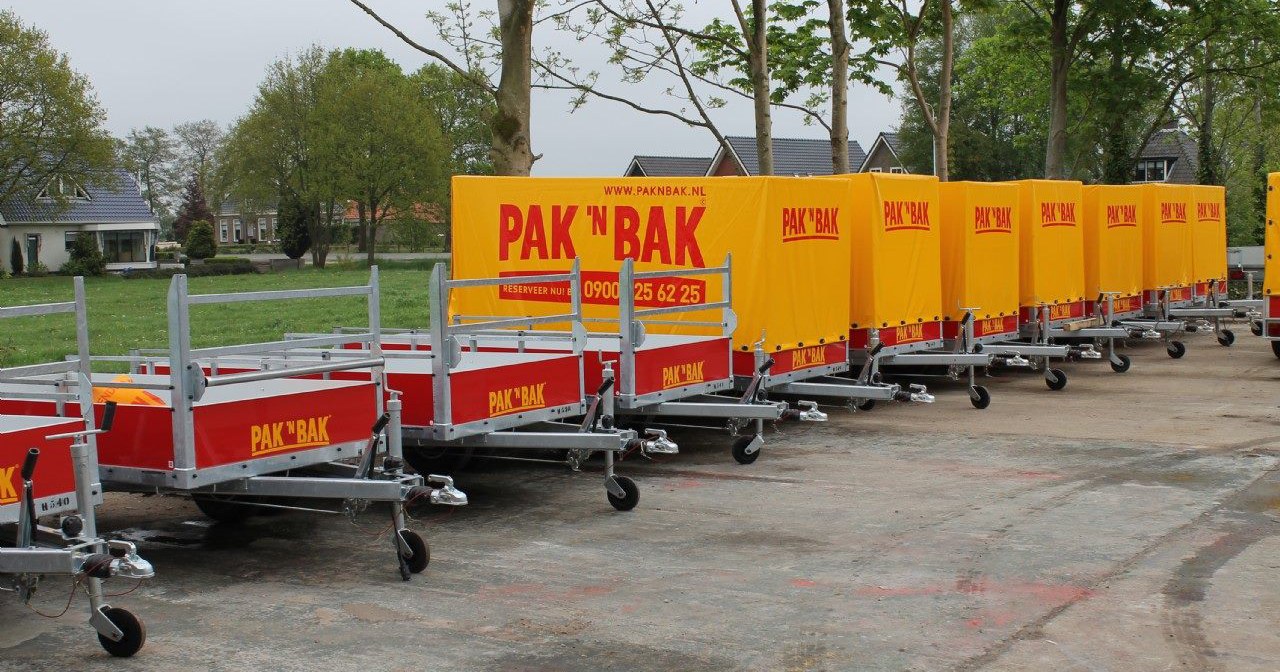 Makkelijk en snel een aanhangwagen huren | Pak 'n Bak